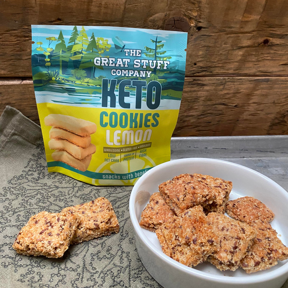 Keto Cookies - Mixed Flavours - 9 x 90g pouch - NEW ...